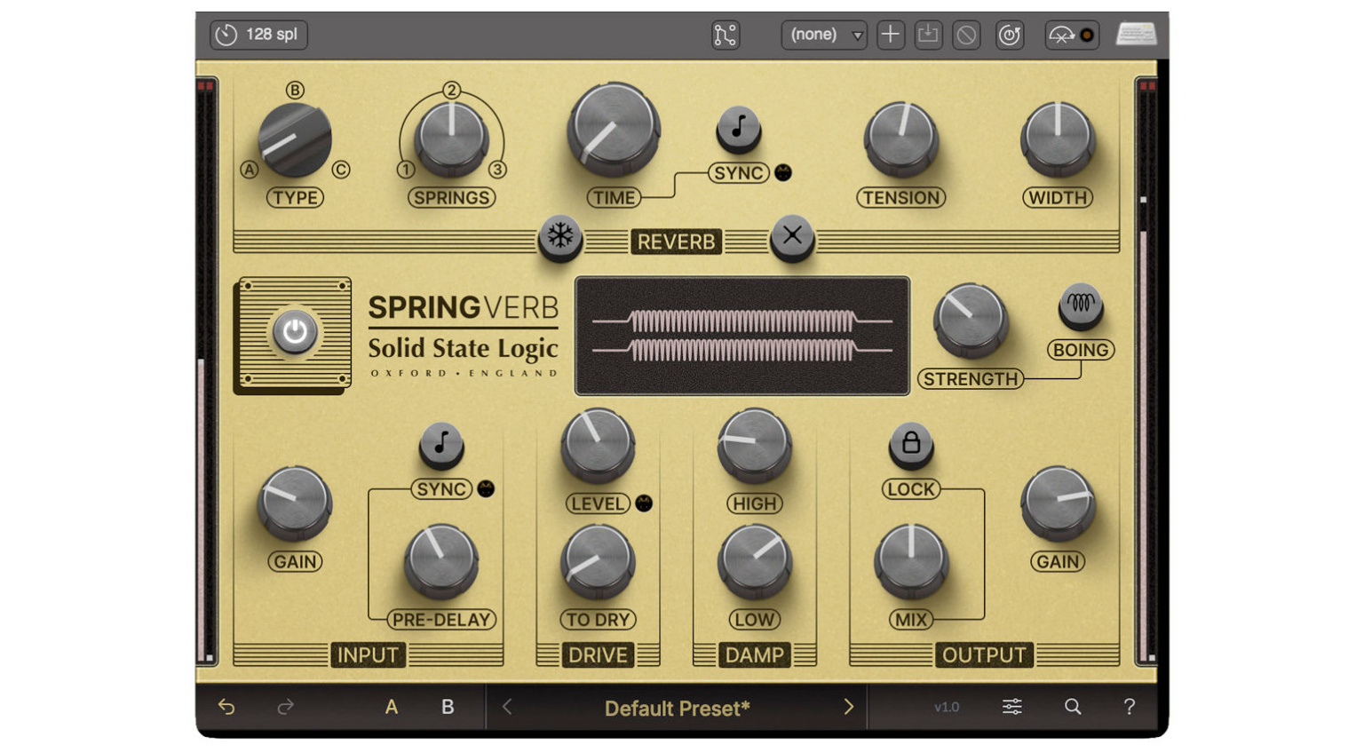 SSL SpringVerb: Vintage-style Spring Reverb with Modern Controls ...