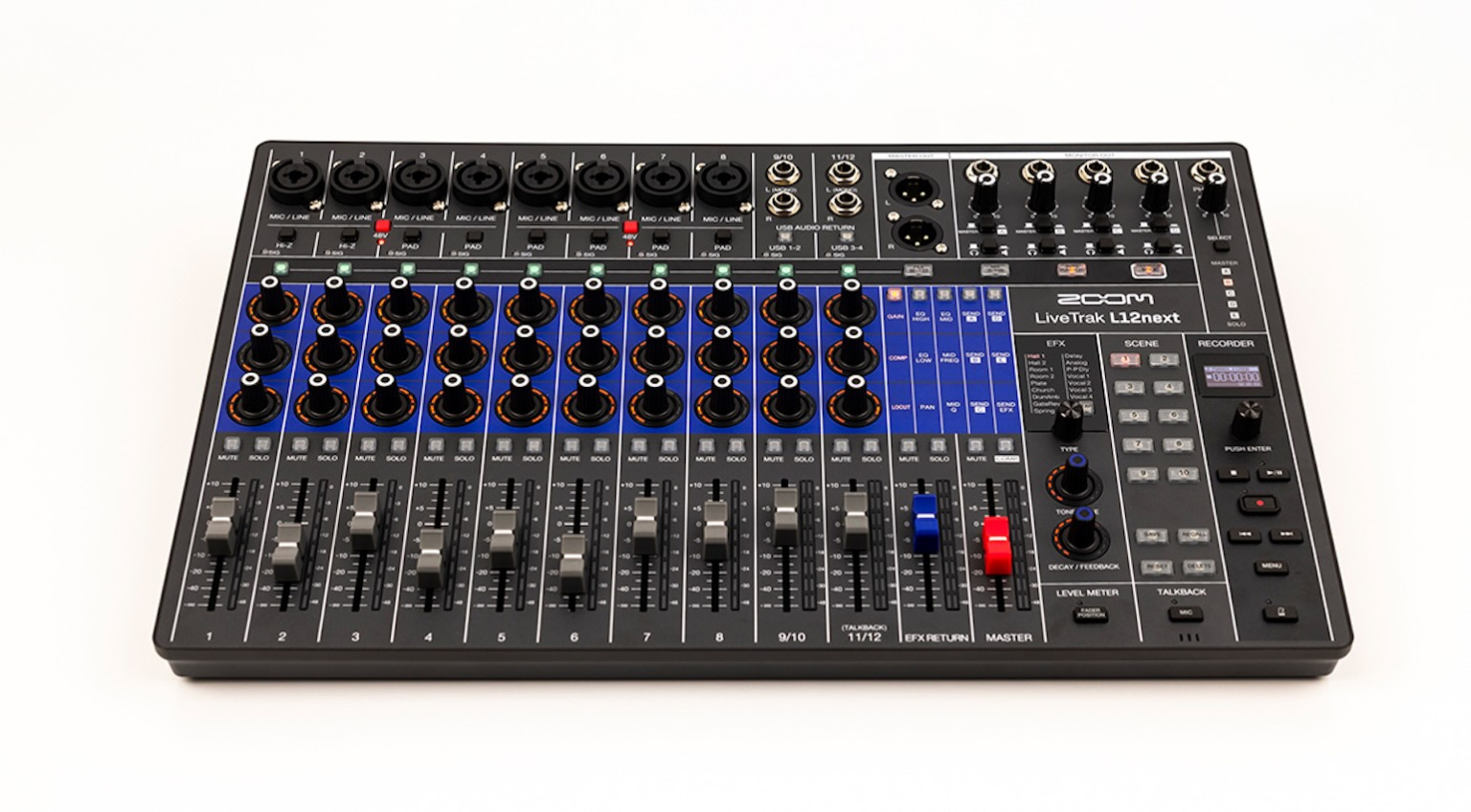 Zoom LiveTrak L12next: Now Available for Pre-order! - gearnews.com