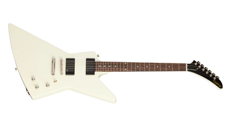 Epiphone Inspired by Gibson 2026: White Explorer meets light blue ...