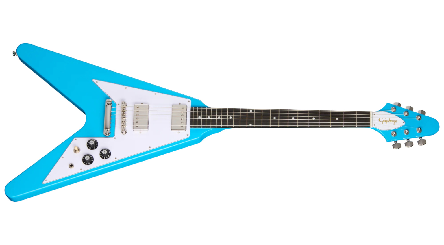Epiphone Inspired by Gibson 2026: White Explorer meets light blue ...