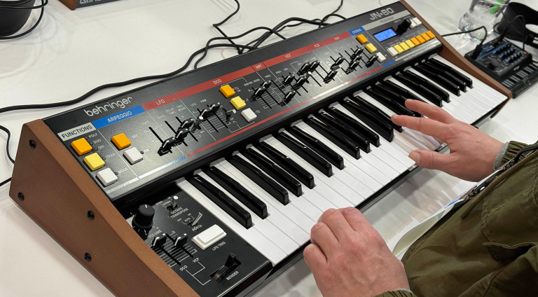 Behringer JN-80: Their JUNO-6/60 Clone Edges Closer - Order Now ...