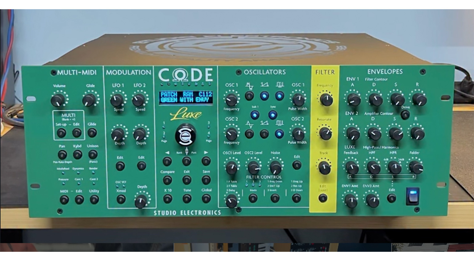 Studio Electronics CODE Luxe Now With Screaming MS-20 Filter - gearnews.com