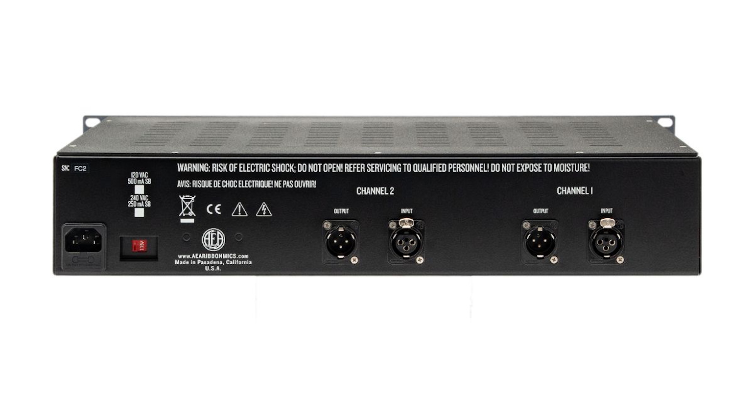 AEA FC2: Fred Forssell's Latest Tube Preamp Design - gearnews.com