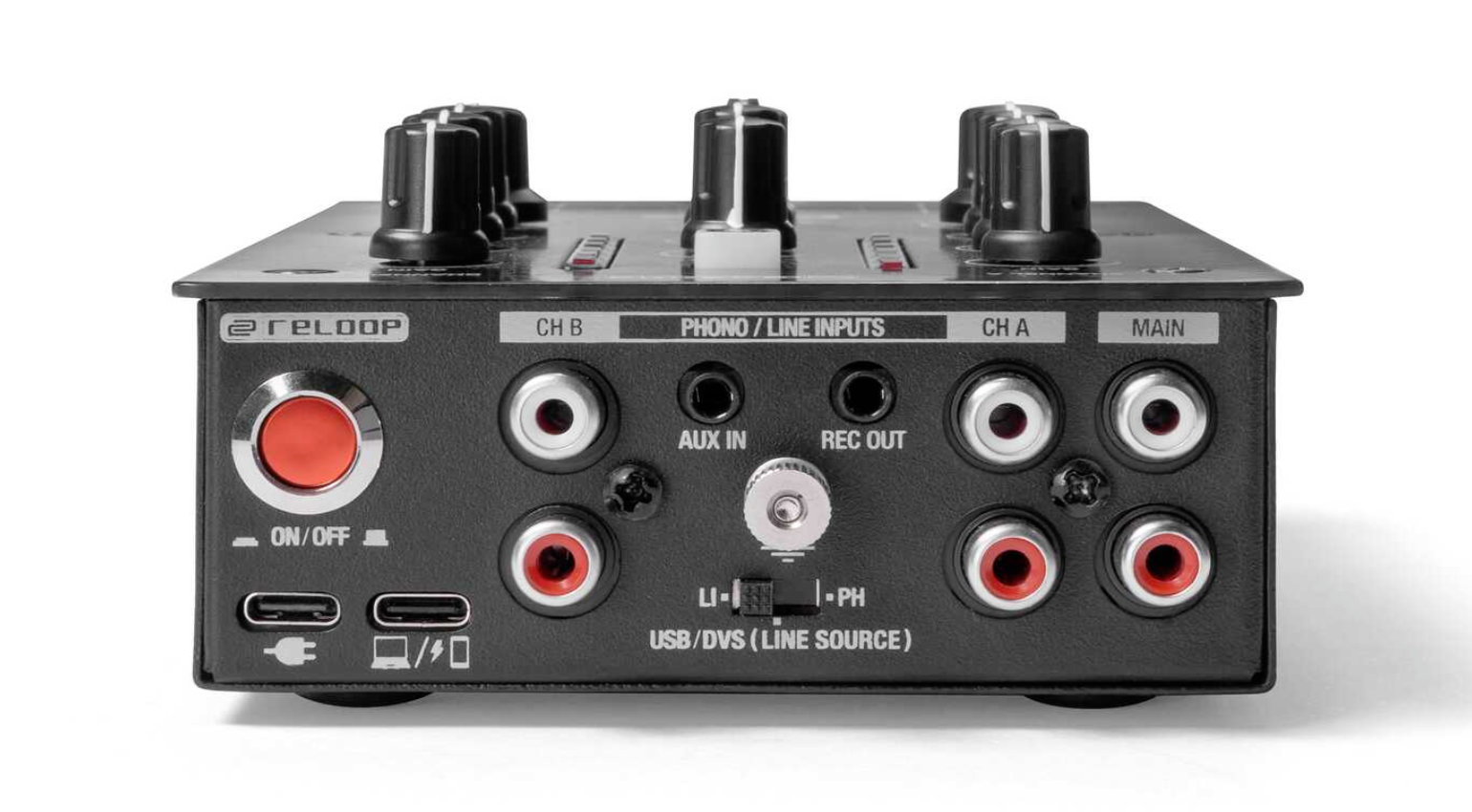 Reloop PTB-2 for DJs on the Move: Compact Size, Clear Structure
