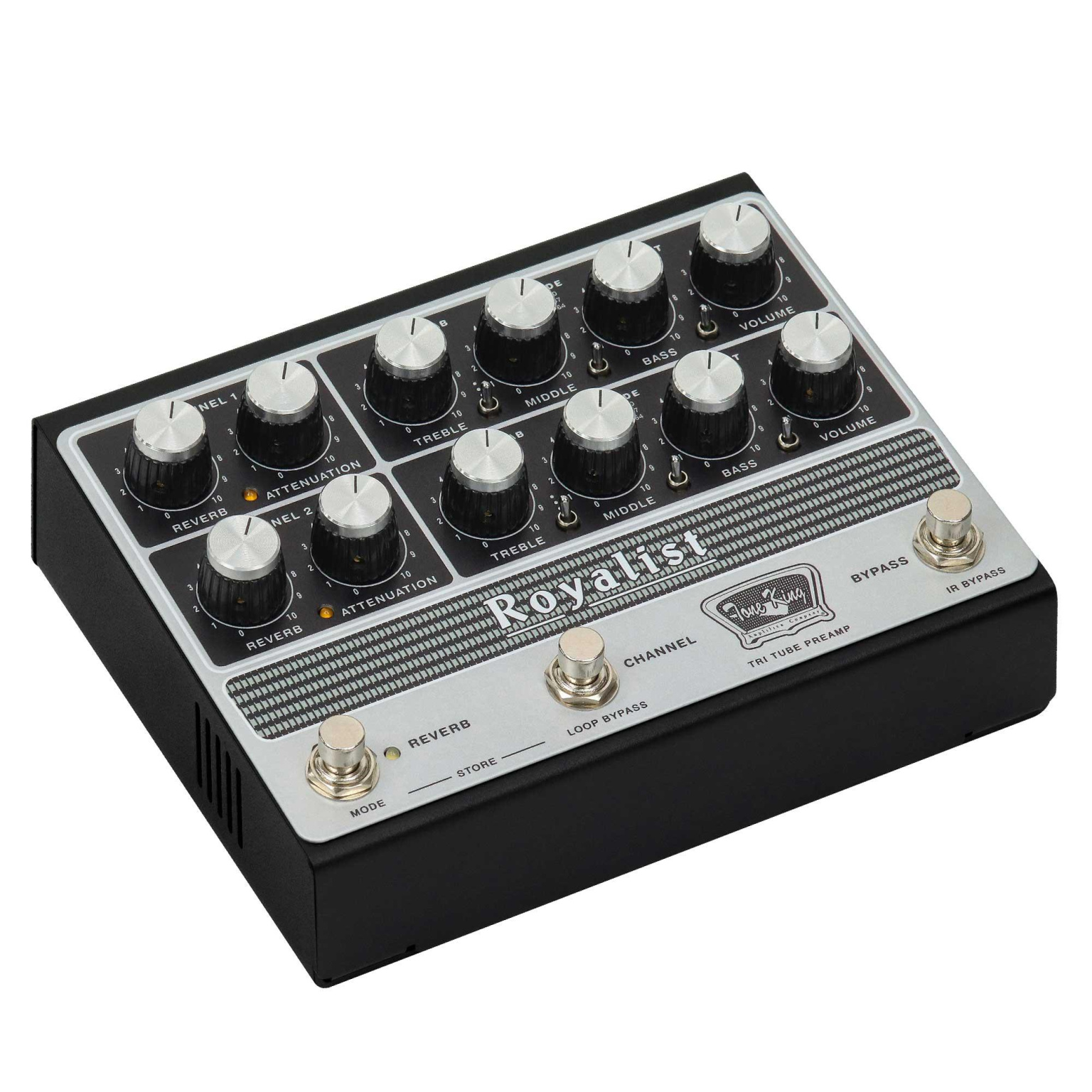 Tone King Royalist Tube Preamp: 3 British Amp Voices