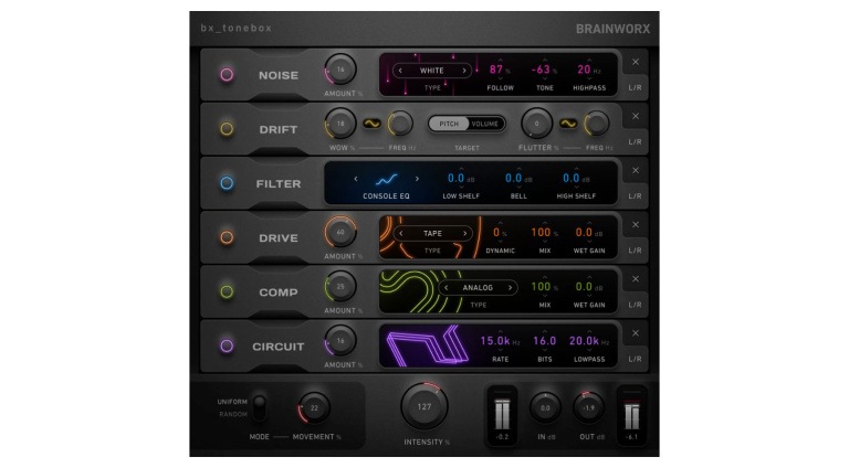 Brainworx bx_tonebox is a Flexible New Creative Multieffects Plugin ...