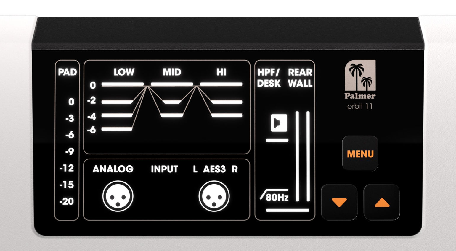 Palmer ORBIT 11: Coaxial 3-Way Studio Monitor - gearnews.com