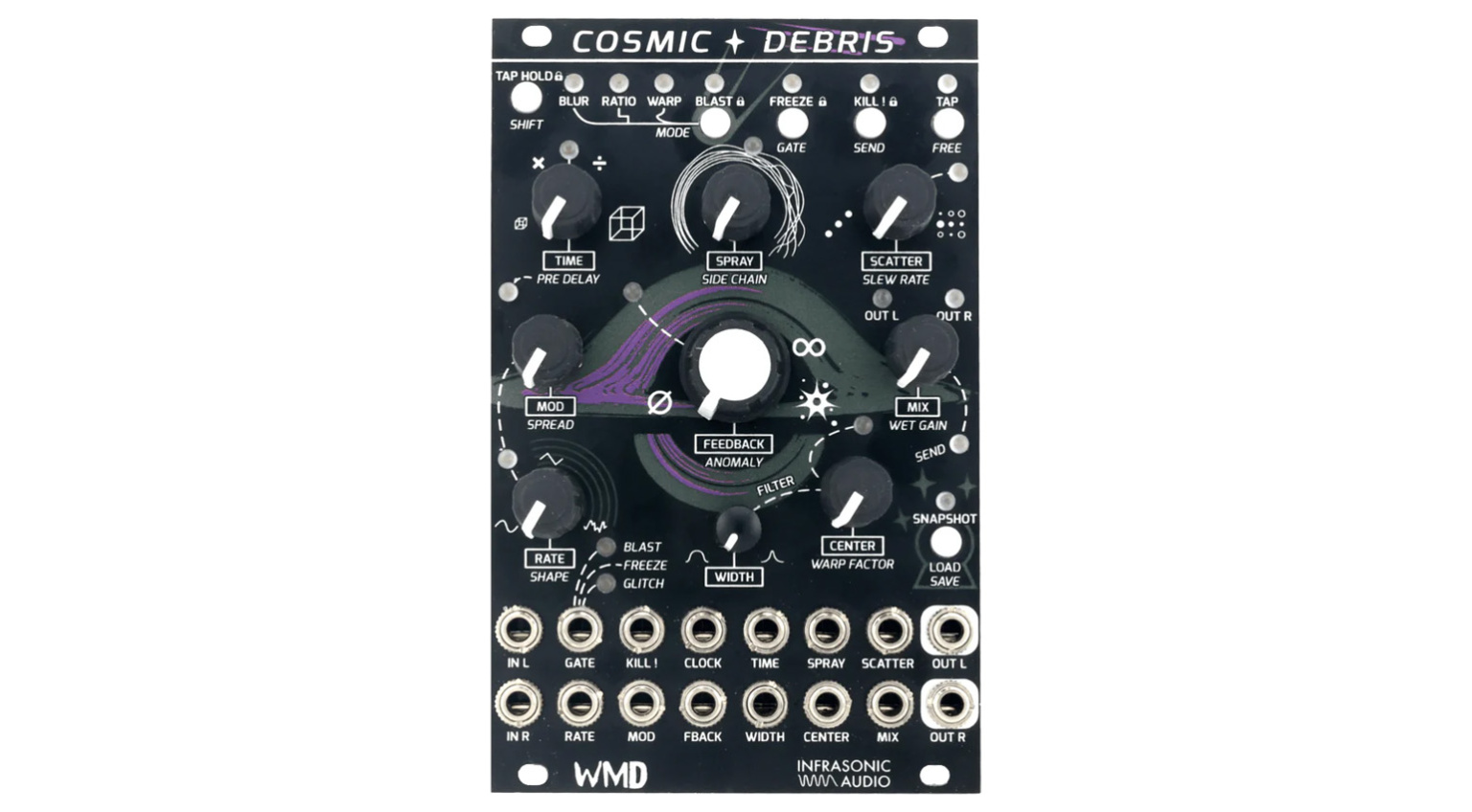 WMD Cosmic Debris: Blast off to another Galaxy!