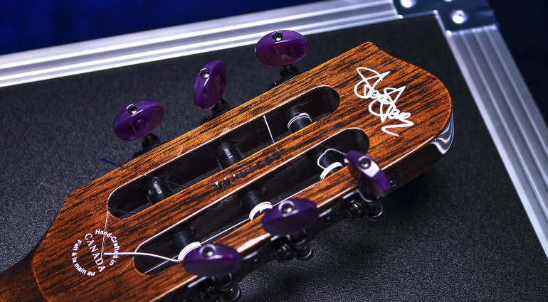 Godin ACS Nylon Steve Stevens 25th Anniversary: Purple Beauty ...